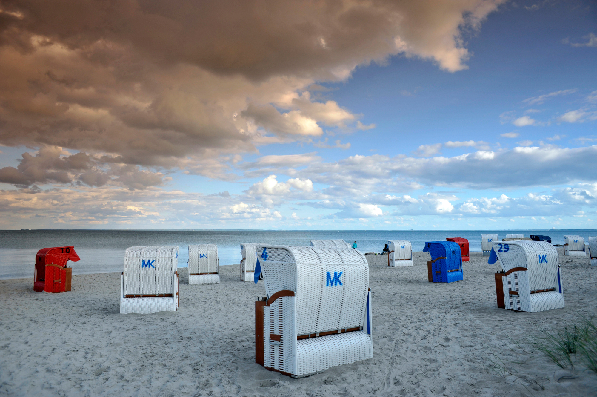 Badestrand in Rettin bei Neustadt an der Ostsee, Ostseeurlaub: SH-Tourismus